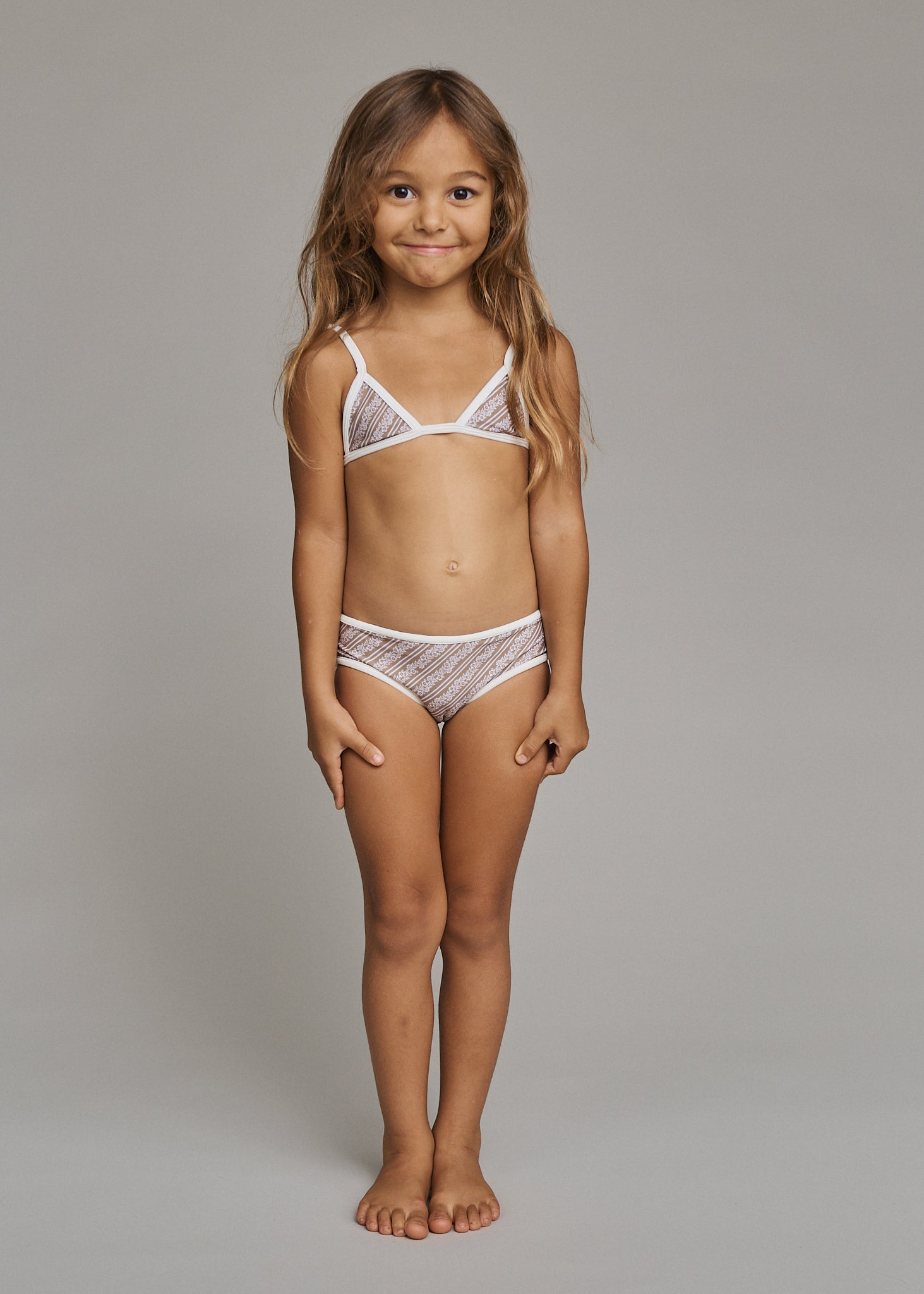 KIDS BAJA TOP + MAKAI PIPED BOTTOM SET - PRE-FALL 2025
